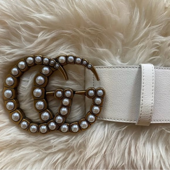 Accessories | Double G Pearl Belt | Poshmark